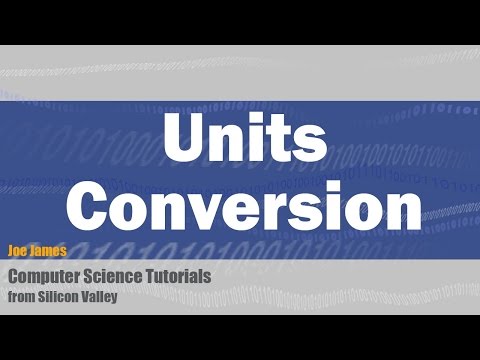 Units Conversion