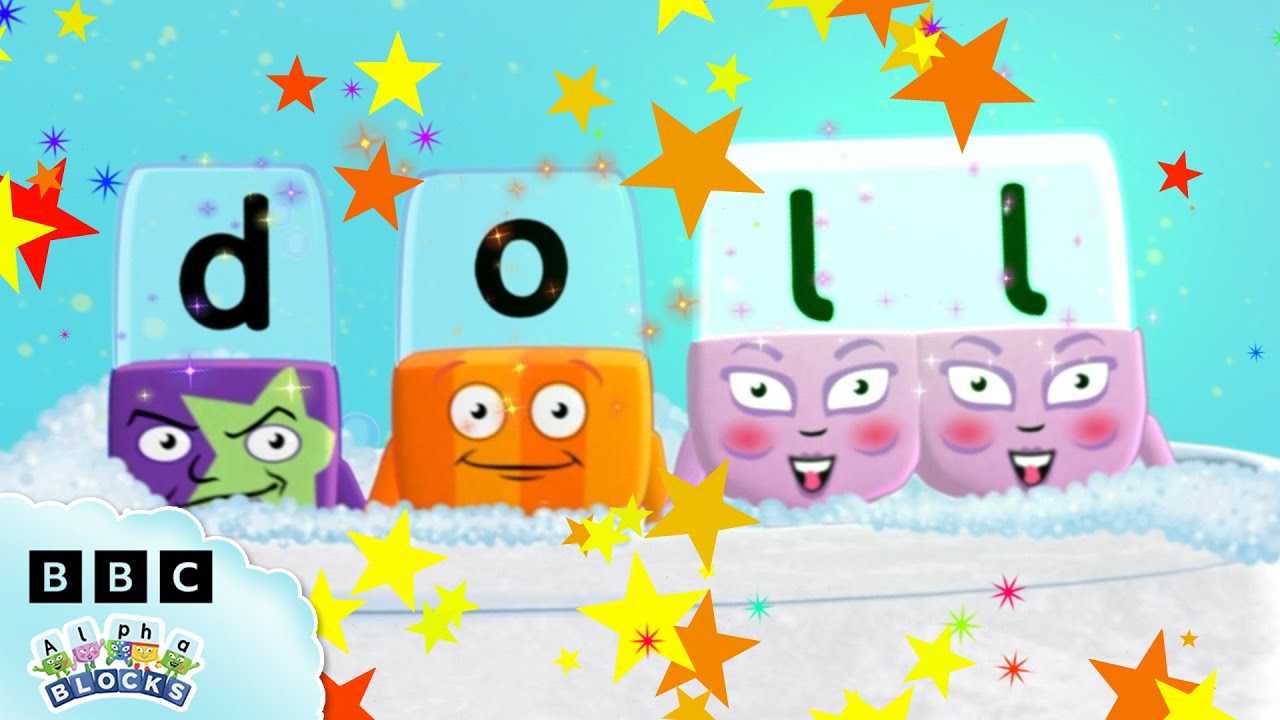 Spelling met dubbele medeklinkers ✏️ | Leer lezen en schrijven | Alphablocks