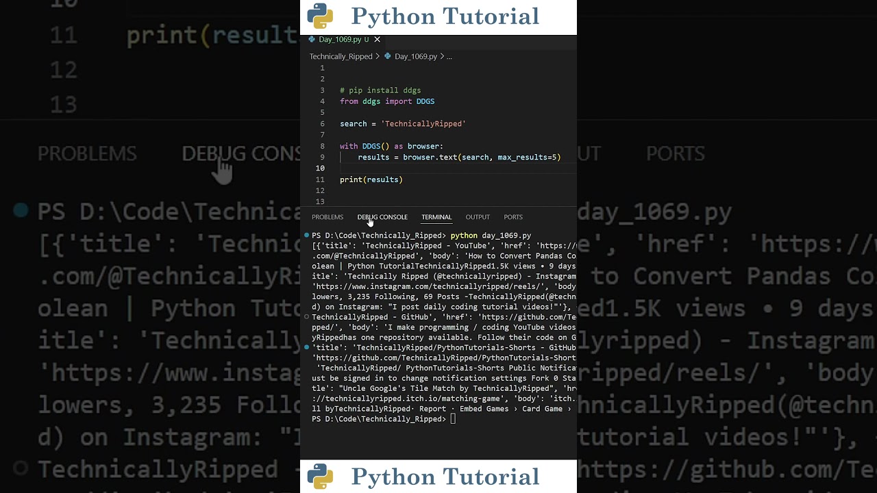 Build a Simple Search Tool in Python | Python Tutorial