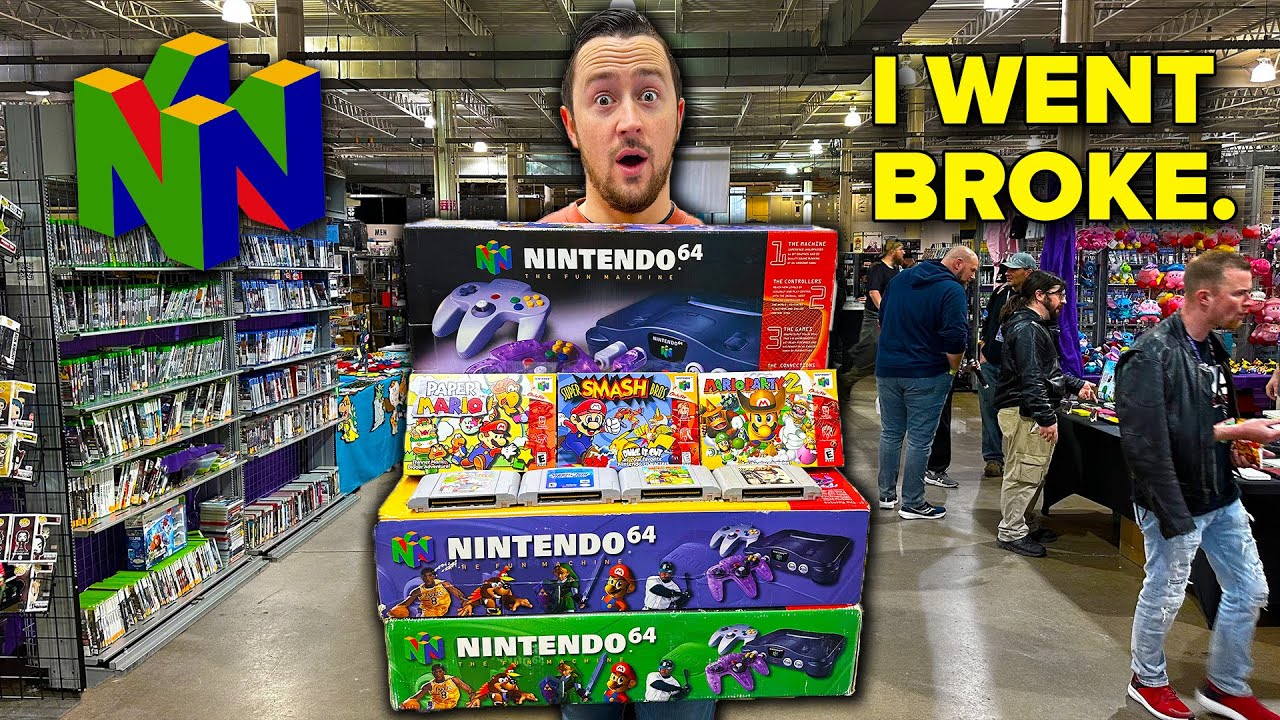 I Spent $10,000 Recollecting my Childhood at a Game Convention...