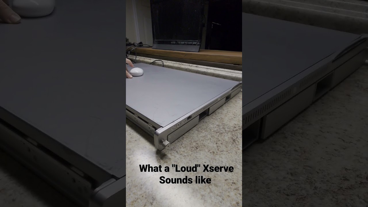 My Server is not that Loud #server #apple #xserve
