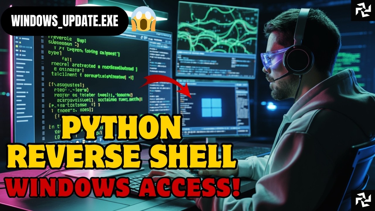 I Turned a Python Script into a Windows .EXE (Reverse Shell Lab)