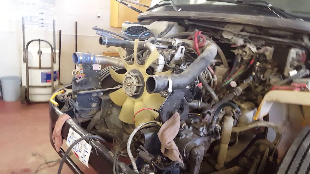 Thomas C2 School Bus Radiator and Charge Air Cooler Repairs