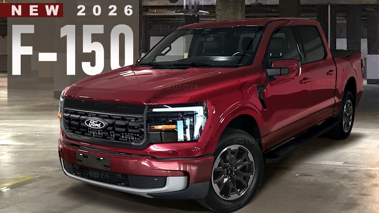 Redesigned 2026 Ford F-150 Gets a Second Facelift, Albeit Only Across ...