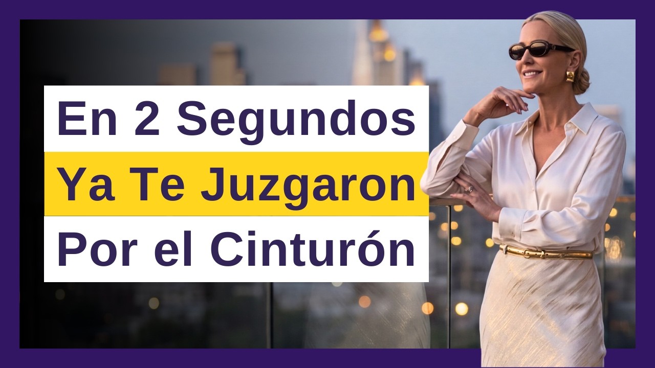 El Código de los 3 Cinturones que las Personas Notan Antes que la Ropa
