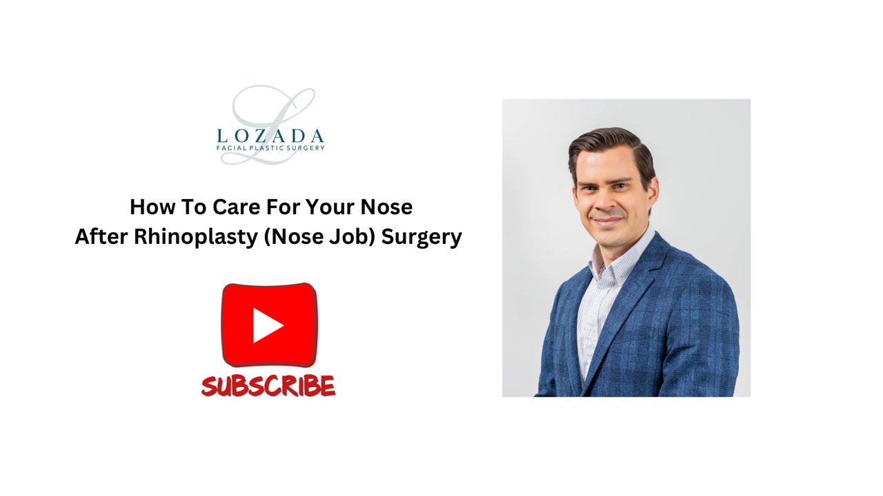 TOP 5 Things To Know the Week After Your Rhinoplasty (How to Care For Your Nose) - Dr. Kirk Lozada