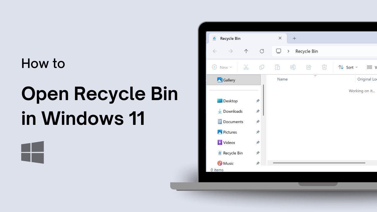 How to Open Recycle Bin in Windows 11