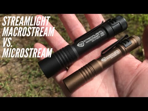 Streamlight Macrostream VS. Streamlight Microstream: Every Carry, Work Light Showdown | USB Versions
