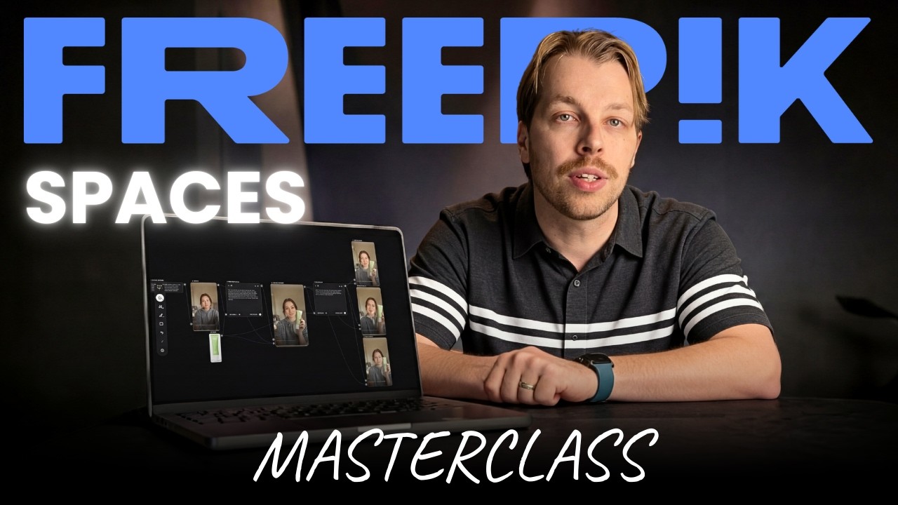 Freepik Spaces Tutorial: EVERY Node Explained (2026 Masterclass)