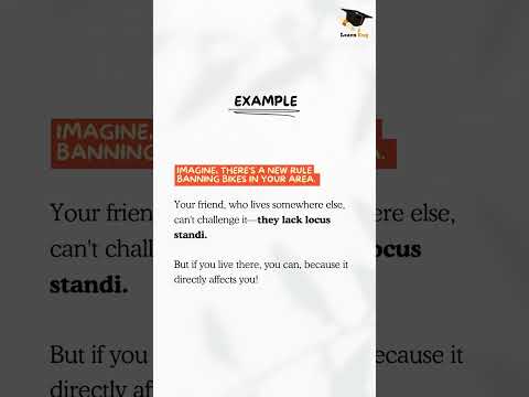 Locus Standi | Legal Words Explained | Essential Terms for B.A. LLB & B.Com LLB Students
