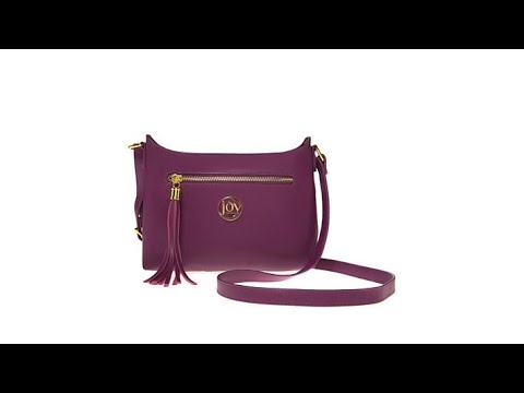 JOY E*Lite Couture Genuine Leather Crossbody with RFID