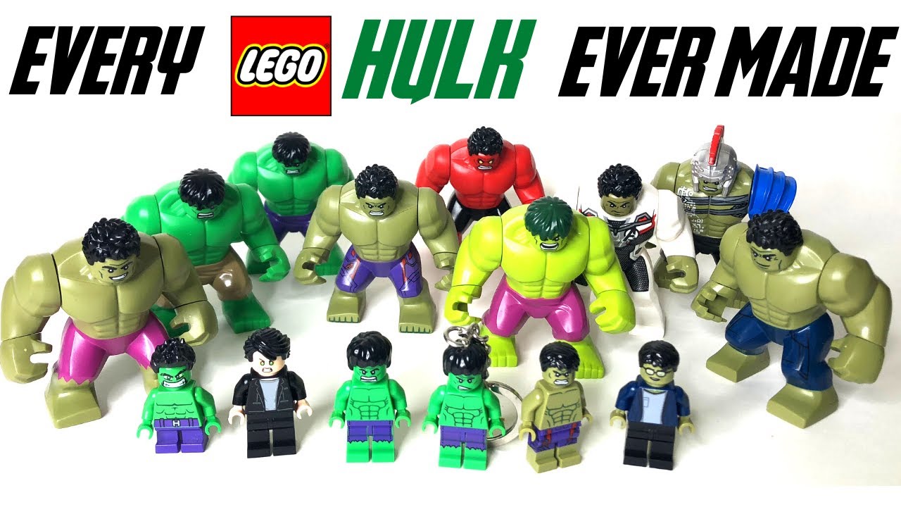 EVERY LEGO HULK EVER MADE! (2012 - 2020)
