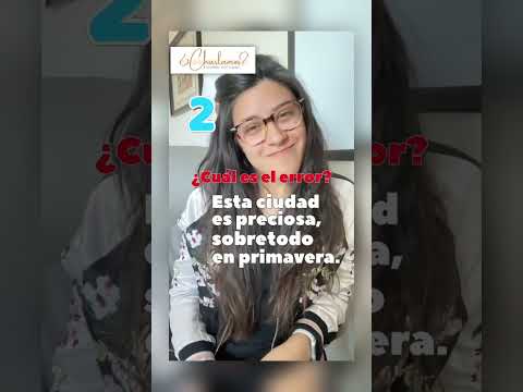 Find the mistake! ๐๐ Spanish Practice Podcast #spanishlearning #spanishlistening