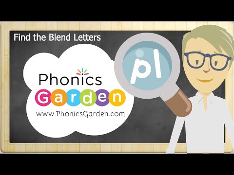 PL | Consonant Blend | Find the Letter | Phonics Garden