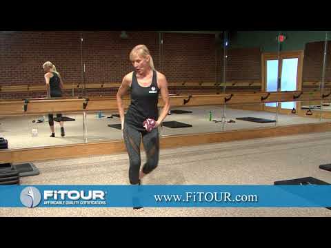 Exercise of the Week: Advanced Barre Weighted Curtsy Squat