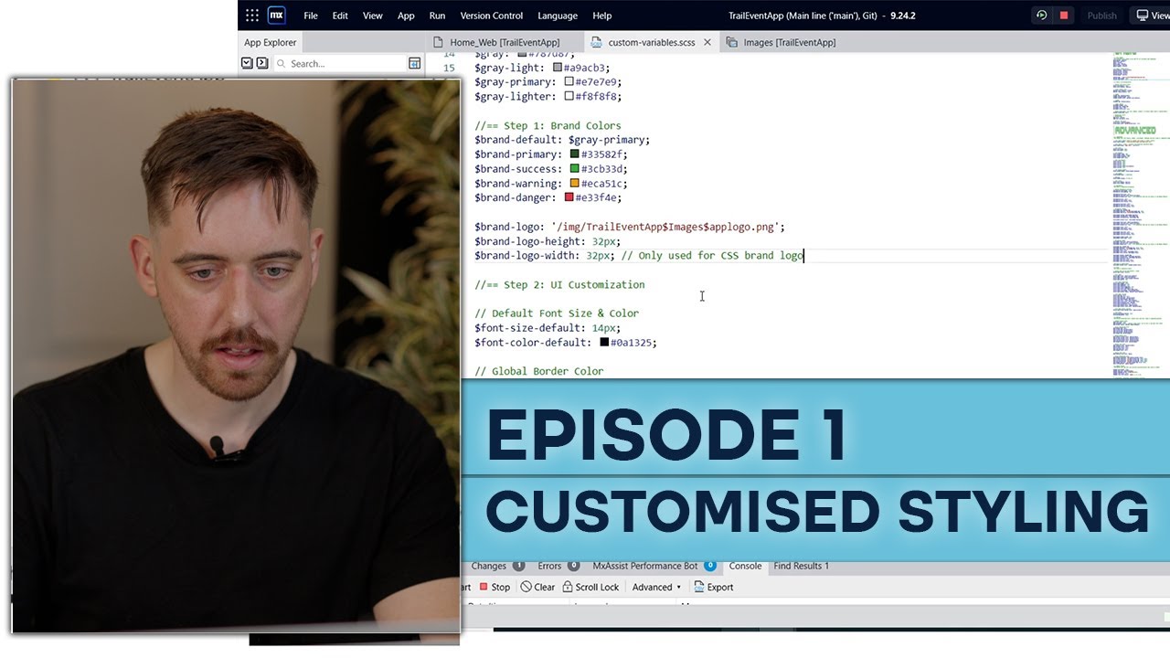 Mendix Low-Code Intermediate – Customised Styling