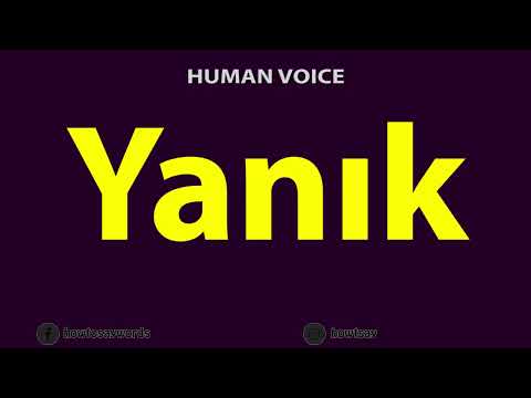 How to Pronounce Yanik