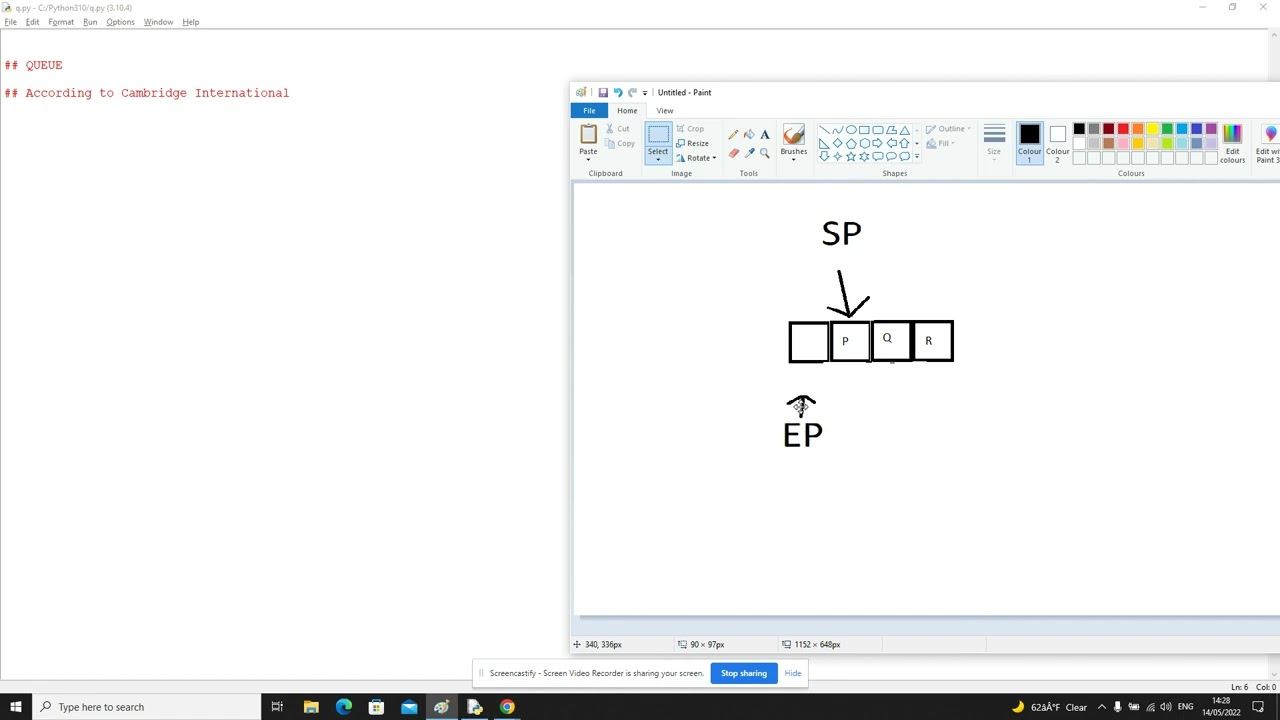 Queue ADT According To 9618 A Level Computer Science (Python)