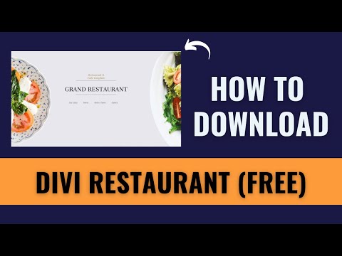 How to download Divi Layout | How to Import Divi Layout (Divi FREE layout)