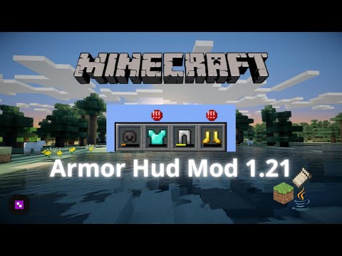Armor hud mod for Minecraft 1.21 java||Fabric