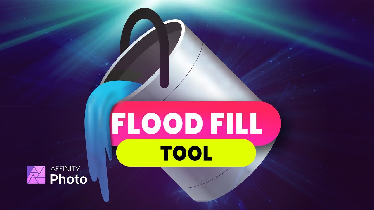 Affinity Photo - Master the Flood Fill tool aka the paint bucket tool