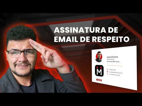 Como criar uma assinatura de email profissional