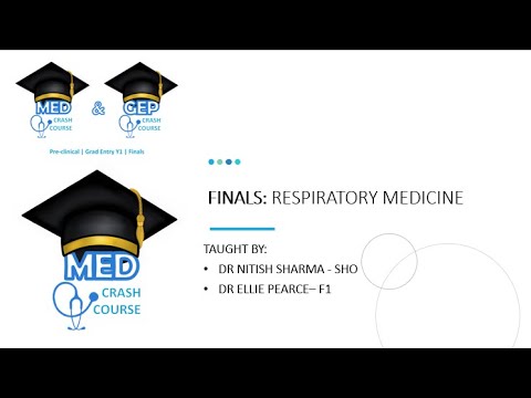 21/22 FINALS CRASH COURSE SERIES: Respiratory Medicine