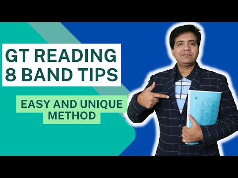 GT READING 8 BAND TIPS || EASY AND UNIQUE METHOD BY ASAD YAQUB