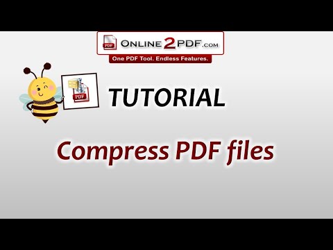 Compress PDF files
