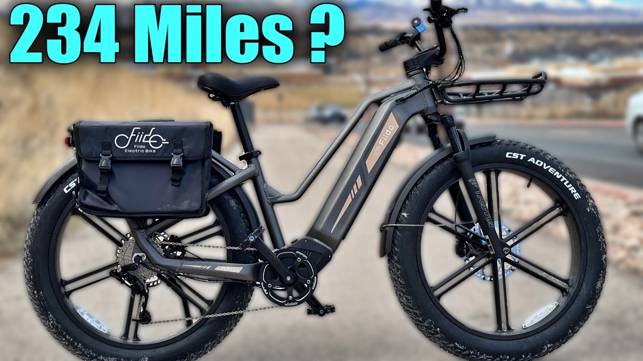 Is this one of the Longest Range Ebikes out there?  |  Fiido Titan