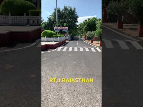RTU Rajasthan campus main entry