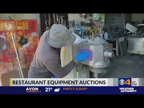 Consumer Alert: Pandemic prompts increase of restaurant equipment auctions