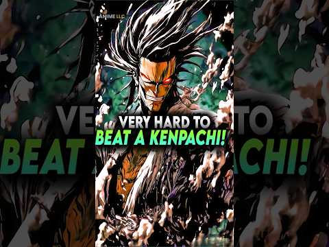 Kenpachi: The Title of the Strongest in Bleach! #shorts