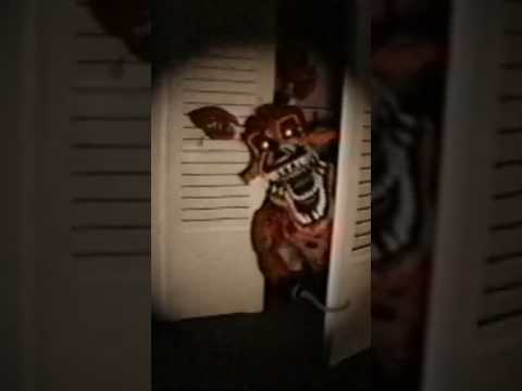 Beware of The Nightmares in Your Closet 🦊🚪 #fnaf #creepy #vhs