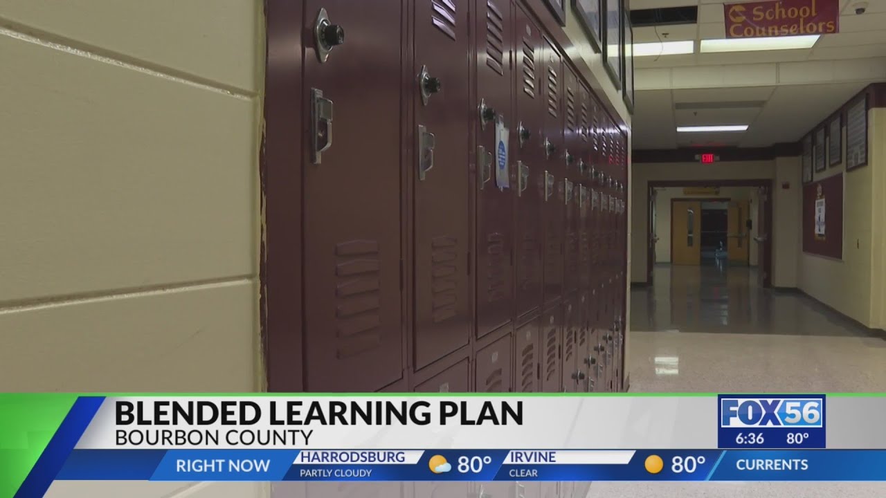 Bourbon County school considers implementing 'blended learning schedule'