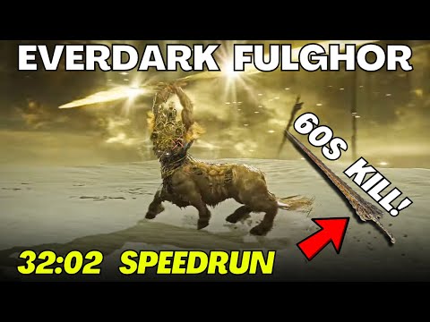 60s Everdark Fulghor Kill | 32 Minute Nightreign Speedrun
