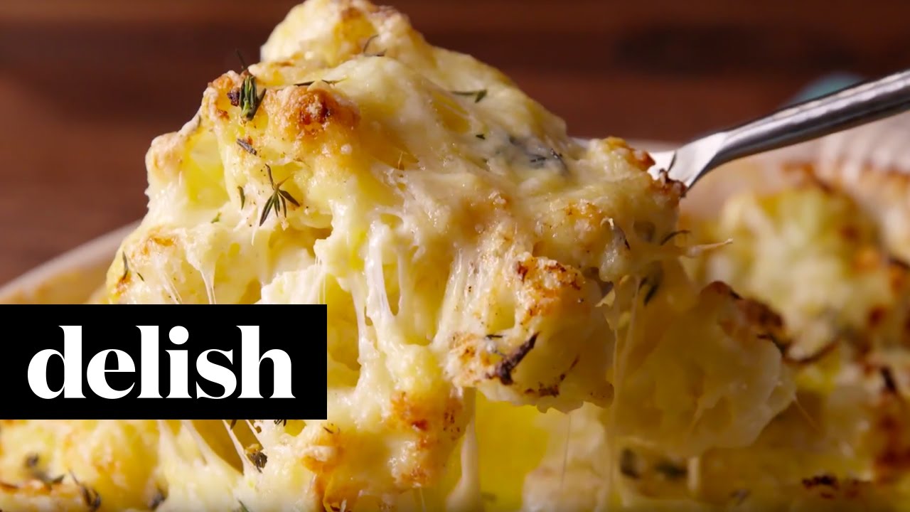 Cheesy Cauliflower Bake | Delish