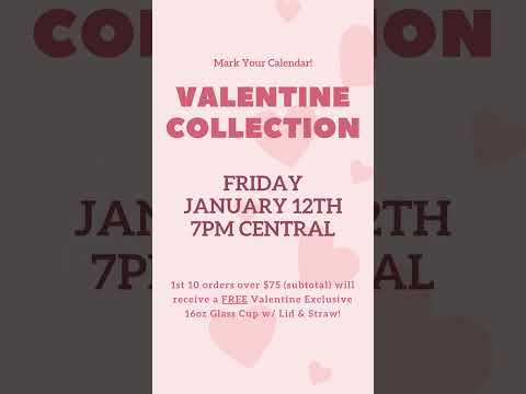 Mark your calendars! If you havent joined our FB go join for some sneak peeks! #valentinecrafts