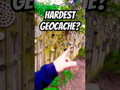 Is this the World’s Hardest cache? Download the Geocaching app to find a cache hidden near you 👀