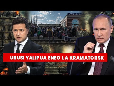URUSI Yalipua Jiji Jingine La Kramatorsk Huko UKRAINE