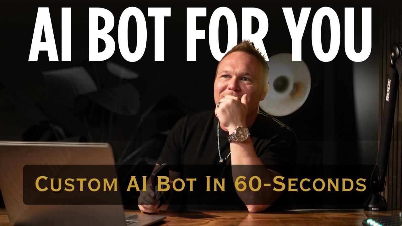 How to Build Your Own AI Chatbot in 60 Seconds (step-by-step)