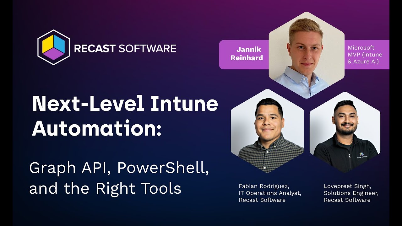 Next-Level Intune Automation: Graph API, PowerShell, and the Right Tools