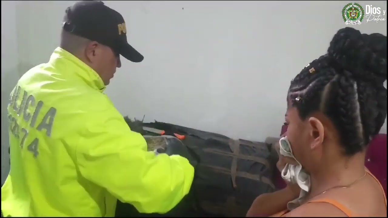 La capturan con 120 paquetes de marihuana