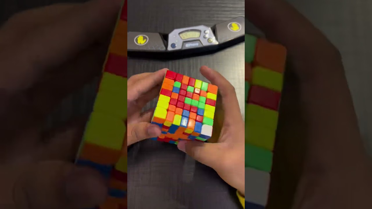 Solving 7x7 Rubik’s Cube #shorts