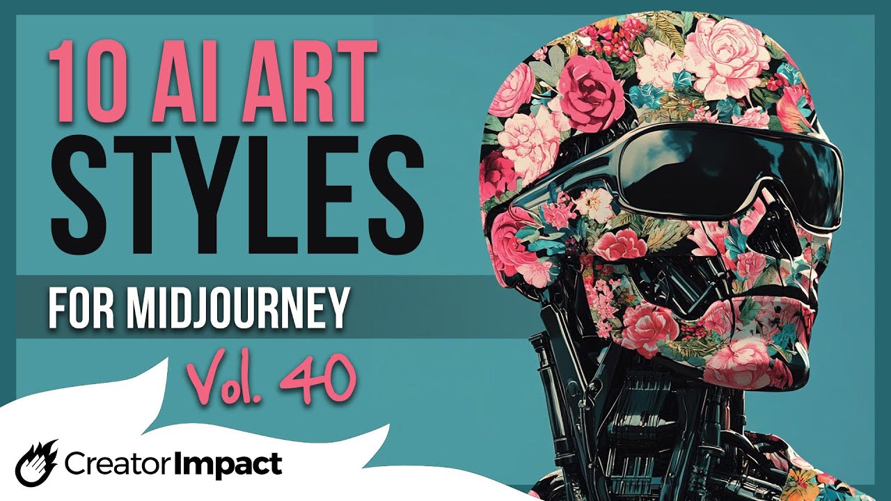 10 TRANSFORMATIVE Midjourney Prompts Styles & Tips: Vol 40