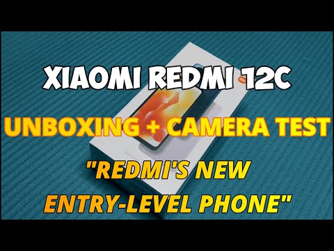 Xiaomi Redmi 12C Unboxing and Camera Testing