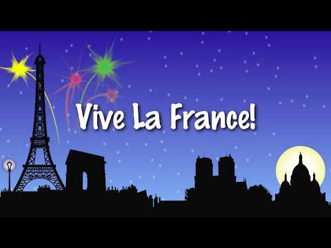 Vive La France! | song for kids | fun to learn English and French