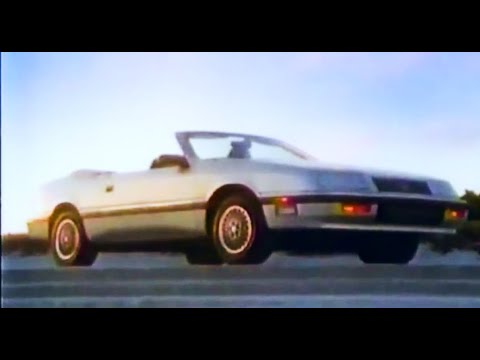 1987 Chrysler LeBaron convertible commercial