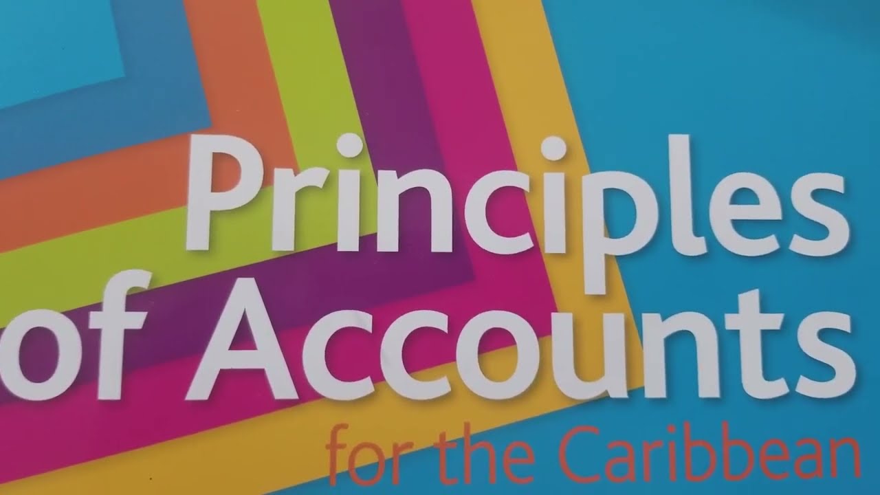 Principles of Accounts 2015 CSEC Pp1