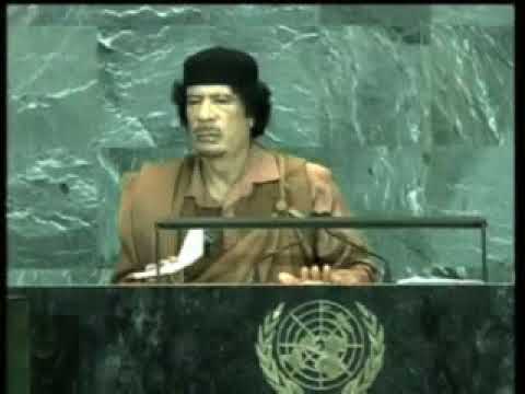 Gaddafi’s 2009 UN Speech That Shell-Shocked the World by Attacking Big ...